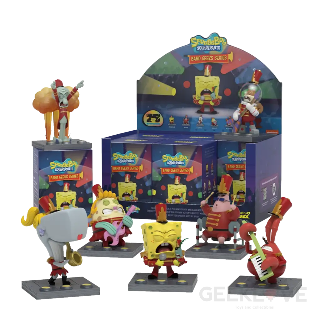 Spongebob Squarepants Band Geeks Series Blind Box Geekloveph Toy Store