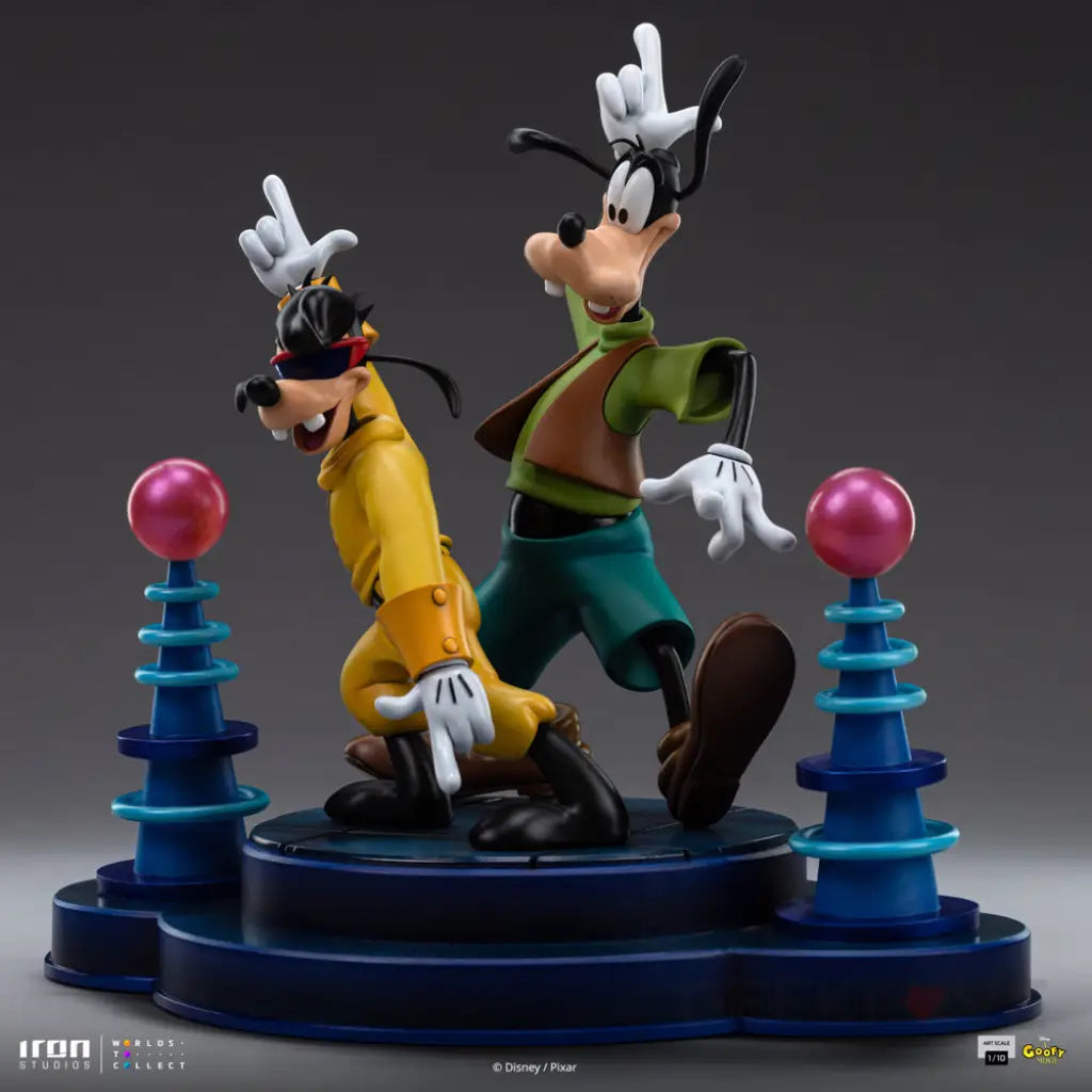 A Goofy Movie Goofy and Max 1/10 Scale Statue Iron – GEEKLOVEPH TOY STORE