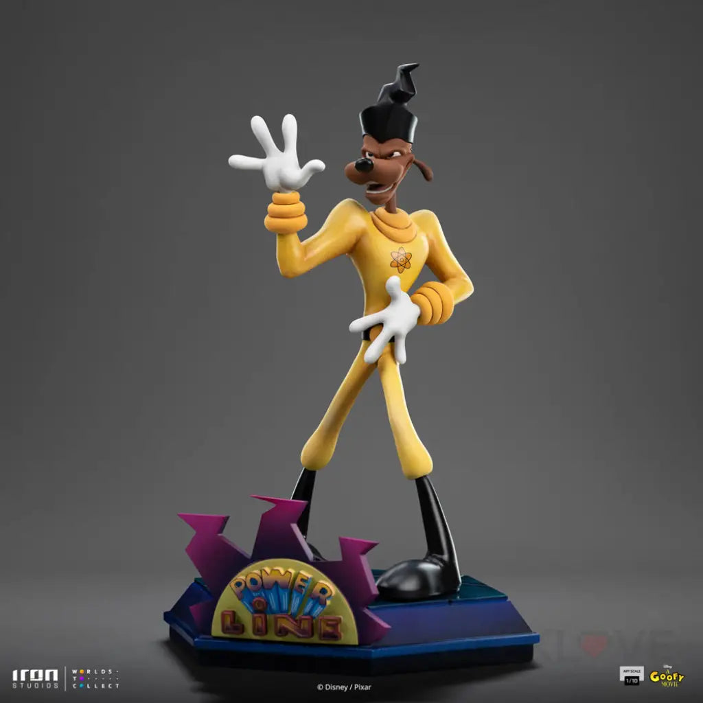 A Goofy Movie Powerline 1/10 Scale Statue Iron Studios – GEEKLOVEPH TOY ...