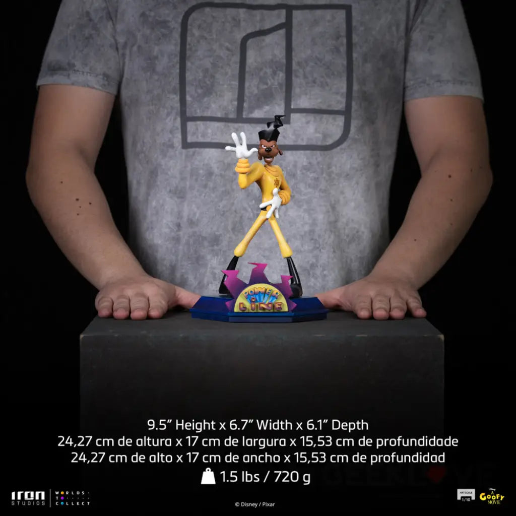 A Goofy Movie Powerline 1/10 Scale Statue Iron Studios – GEEKLOVEPH TOY ...