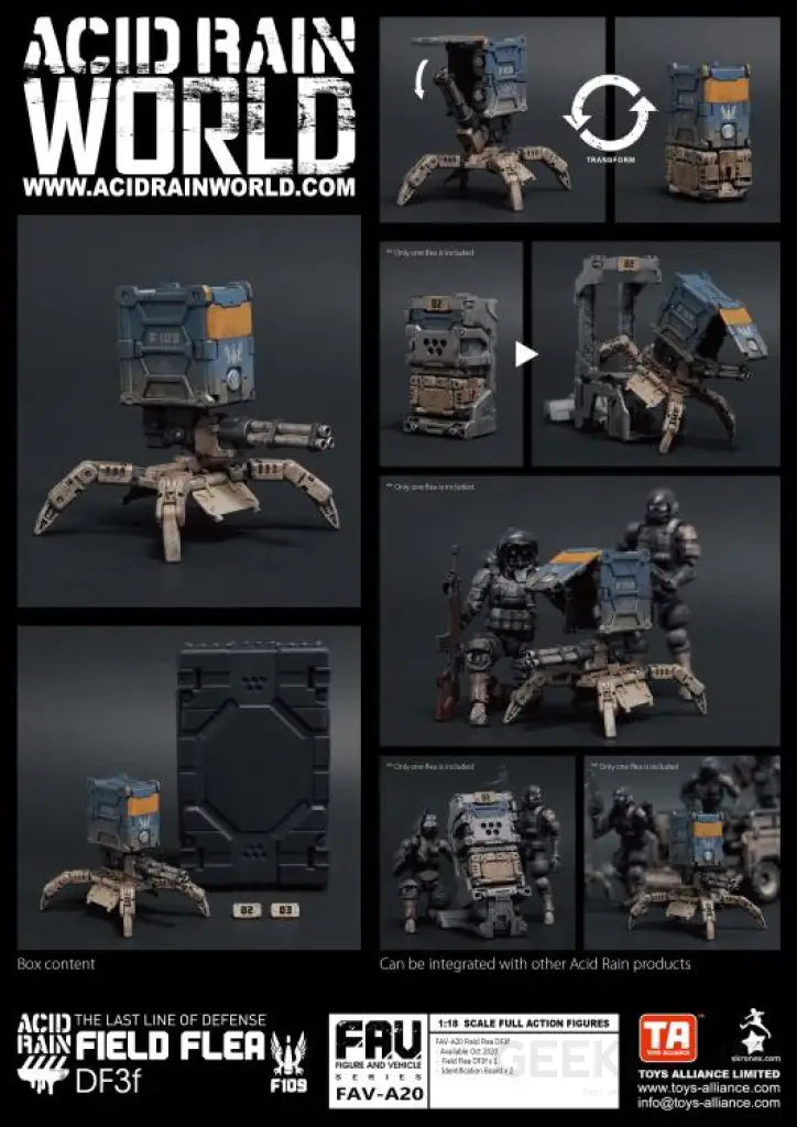 Acid Rain FAV-A20 Field Flea DF3f Toys Alliance – GEEKLOVEPH TOY STORE