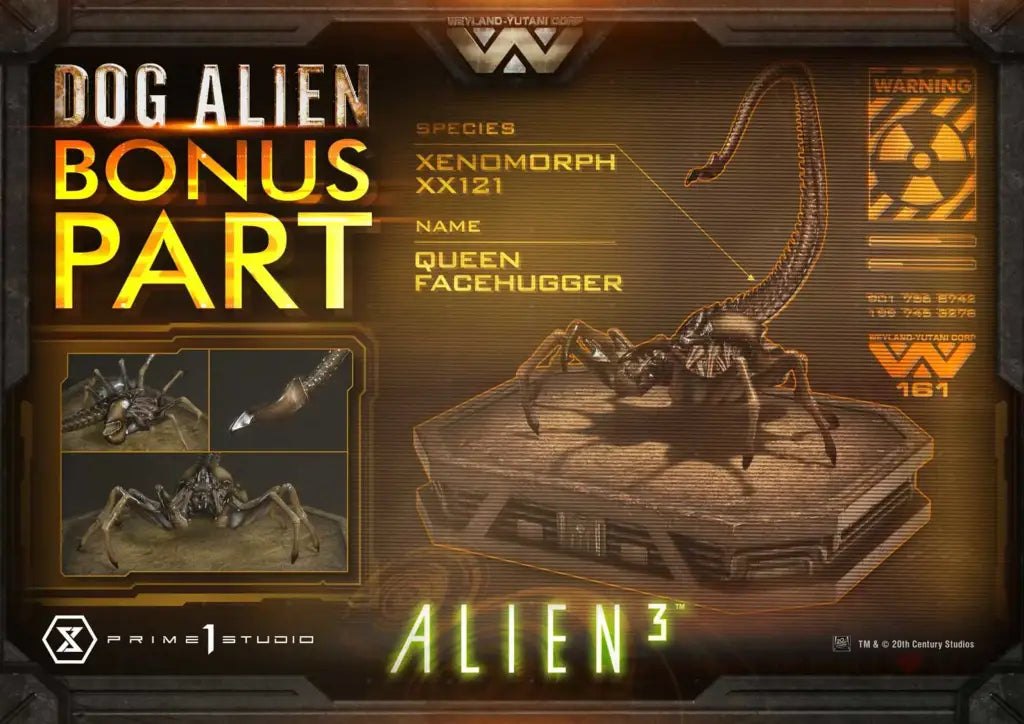 Alien 3 Museum Masterline XL Dog Alien DX Bonus – GEEKLOVEPH TOY STORE