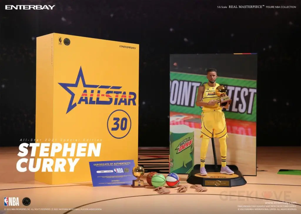 All Star Stephen Curry 1/6 Scale Figure Enterbay – GEEKLOVEPH TOY STORE