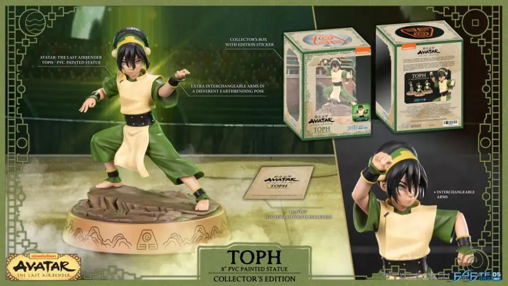 AVATAR: The Last Airbender - Toph (Collector's – GEEKLOVEPH TOY STORE