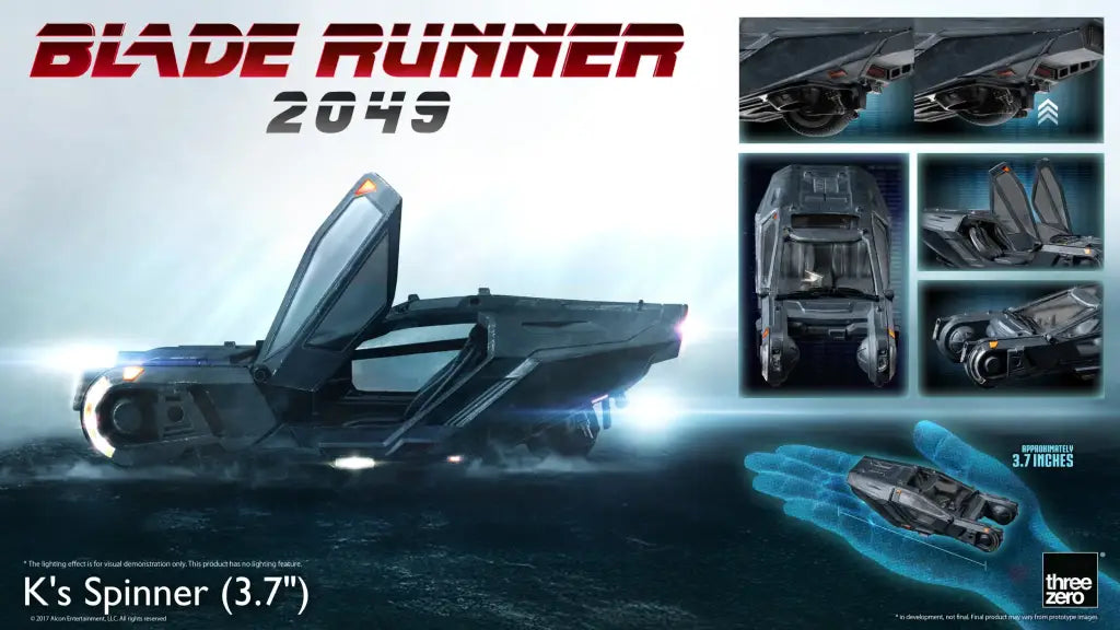 Blade Runner 2049 - K's Spinner Threezero – GEEKLOVEPH TOY STORE