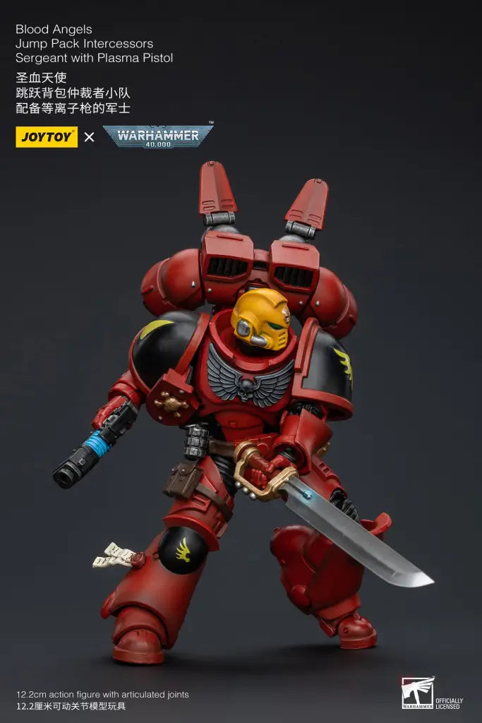 Blood Angels Jump Pack Intercessors Sergeant With Plasma Pistol ...