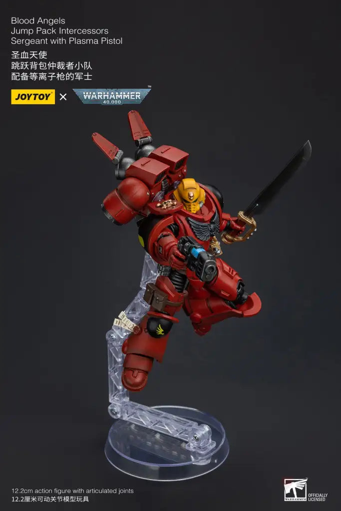 Blood Angels Jump Pack Intercessors Sergeant With Plasma Pistol ...