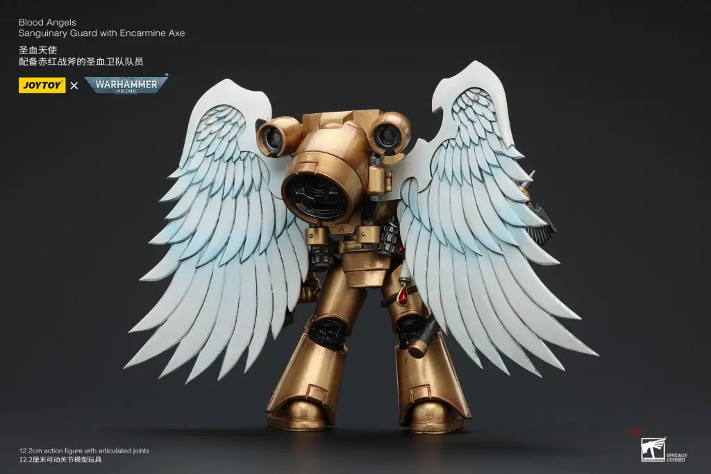 Blood Angels Sanguinary Guard with Encarmine Axe Joy – GEEKLOVEPH TOY STORE