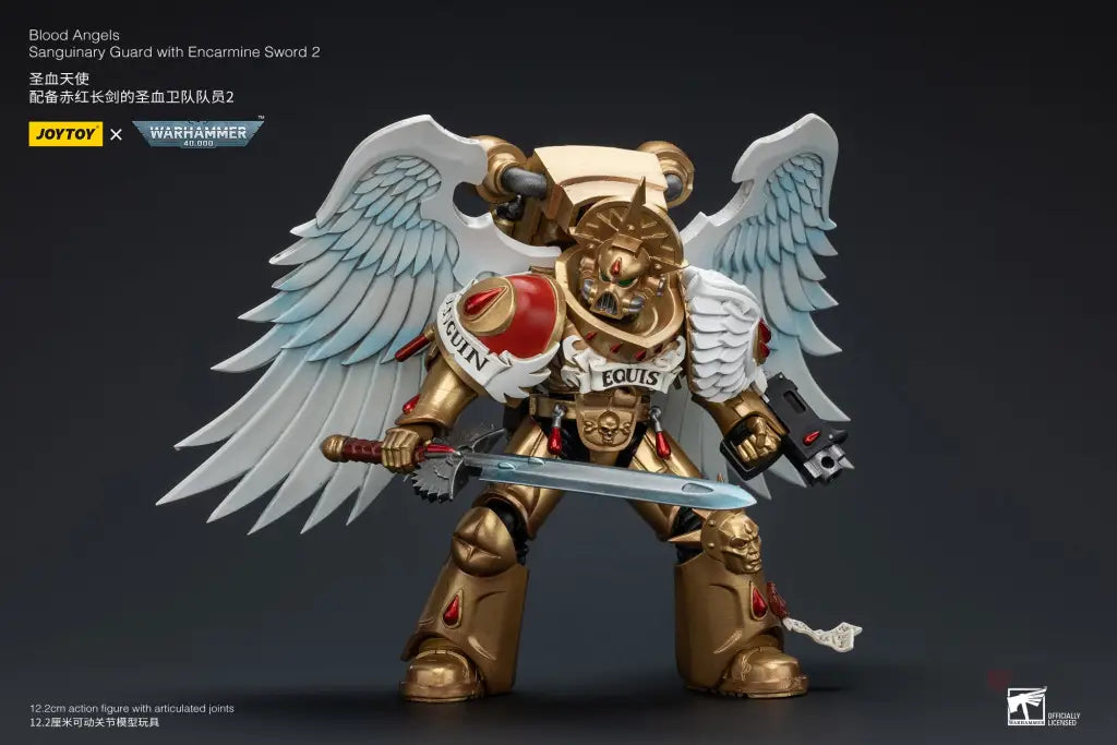 Blood Angels Sanguinary Guard with Encarmine Sword 2 – GEEKLOVEPH TOY STORE