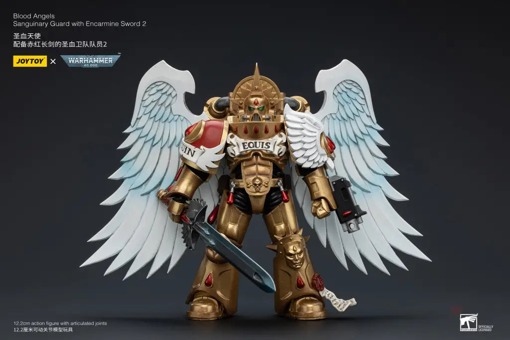 Blood Angels Sanguinary Guard with Encarmine Sword 2 – GEEKLOVEPH TOY STORE