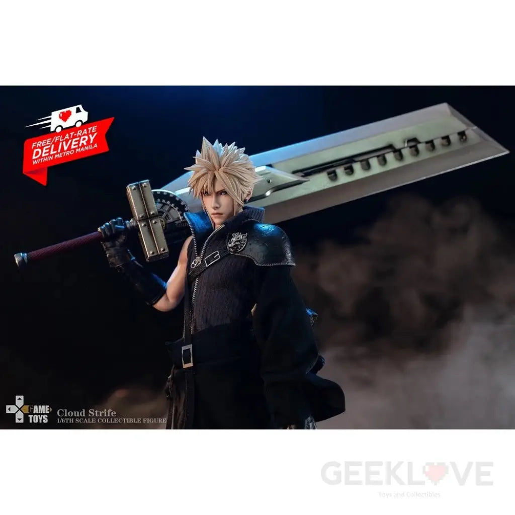 Cloud Strife 1/6 Scale Figure GAMETOYS – GEEKLOVEPH TOY STORE