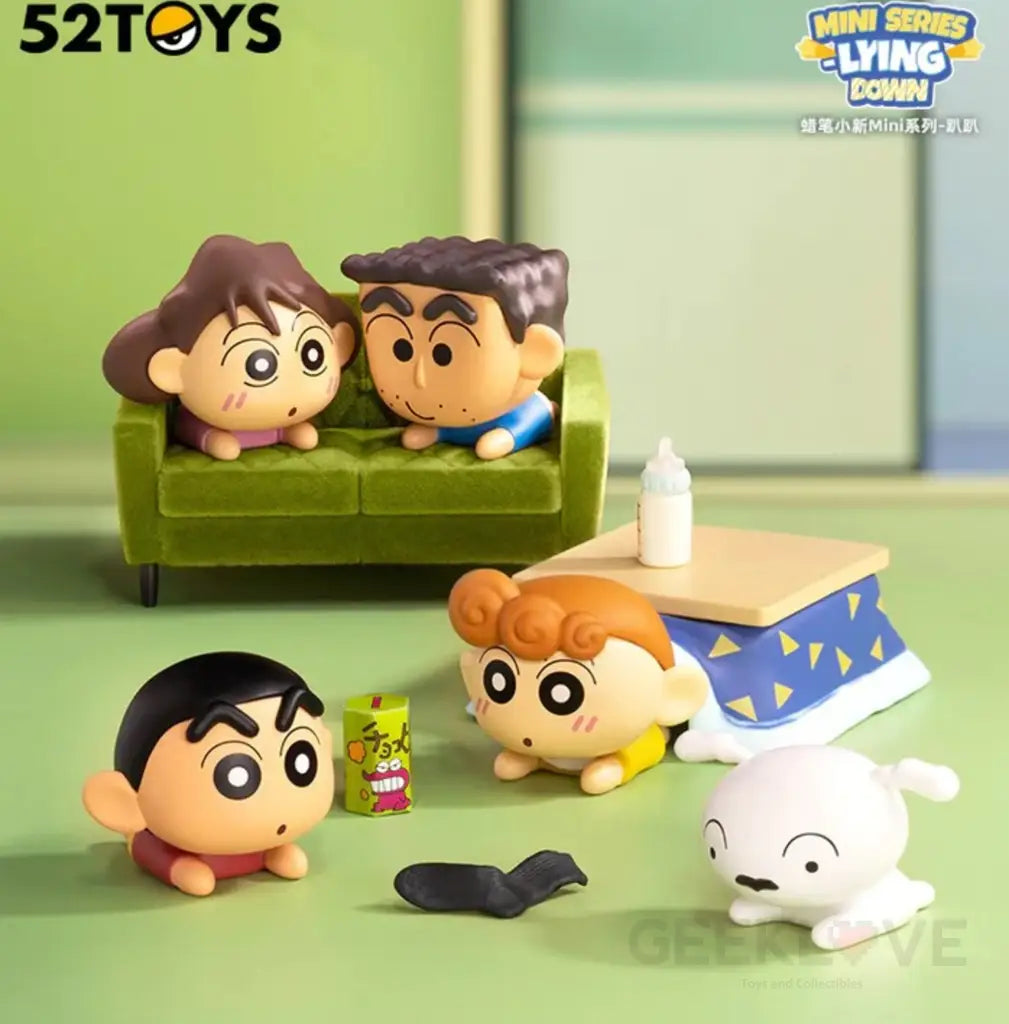 Crayon Shinchan MINI Lying Down Series Blind Box 52Toys – GEEKLOVEPH ...