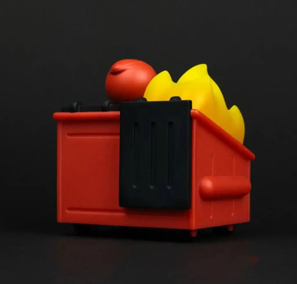 Deadpool Dumpster Fire Vinyl Figure 100% Soft – GEEKLOVEPH TOY STORE
