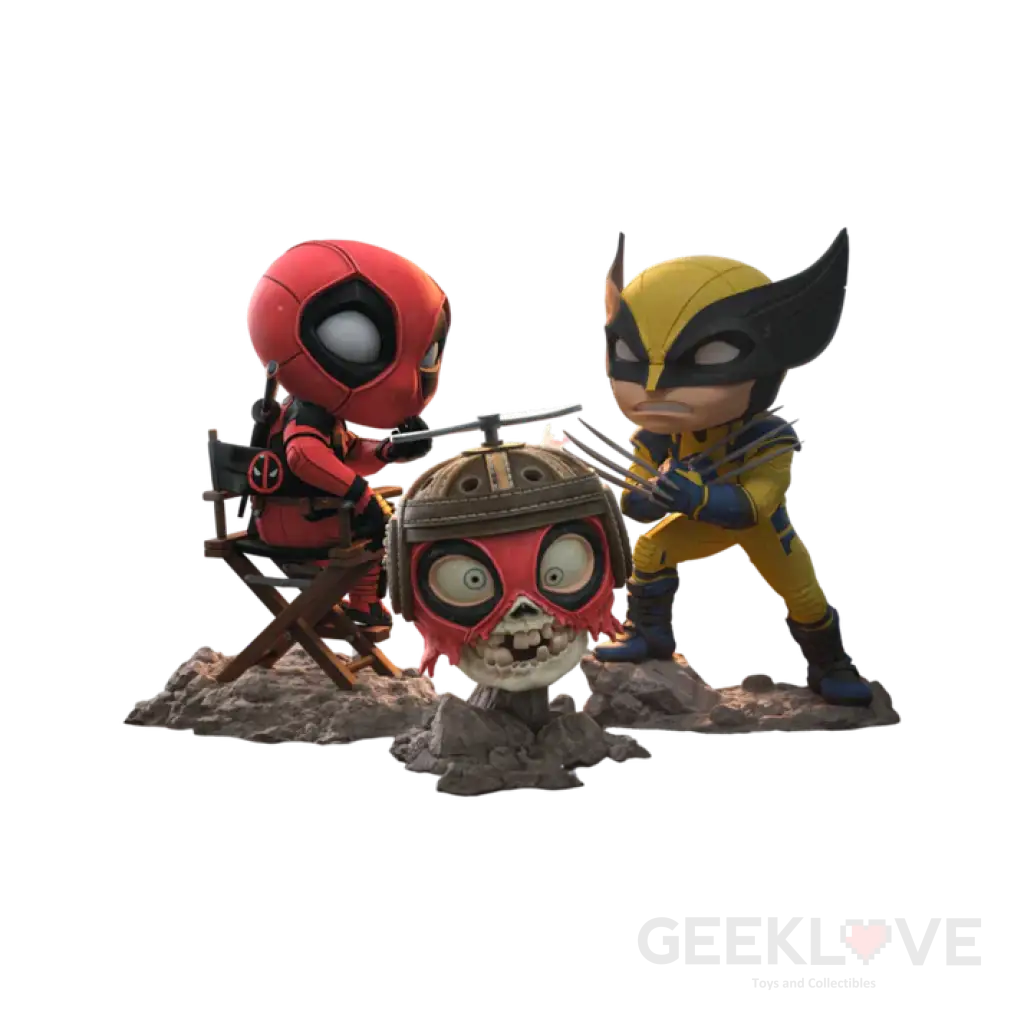 Deadpool Headpool and Wolverine Mini Co. 3-pack Iron – GEEKLOVEPH TOY STORE