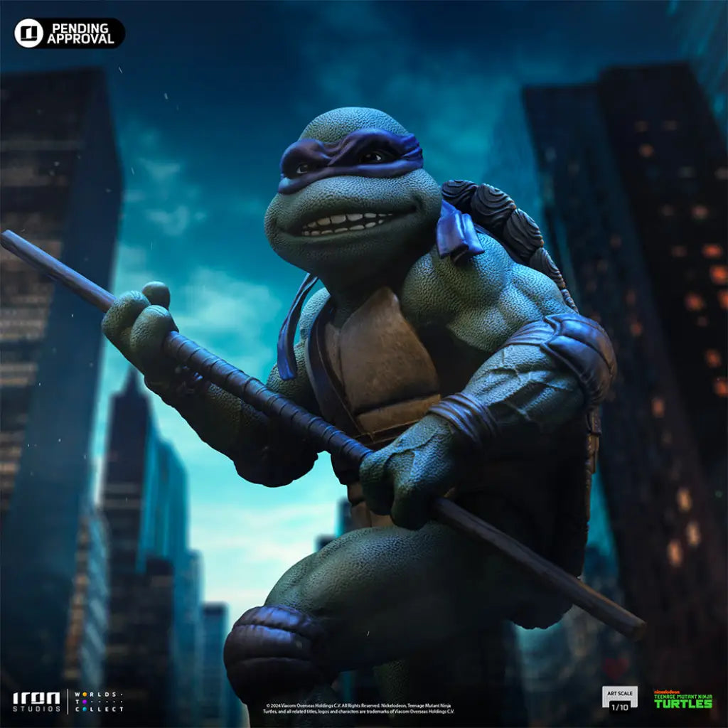 Donatello Tmnt Art Scale 1 10 Iron Studios Geekloveph Toy Store
