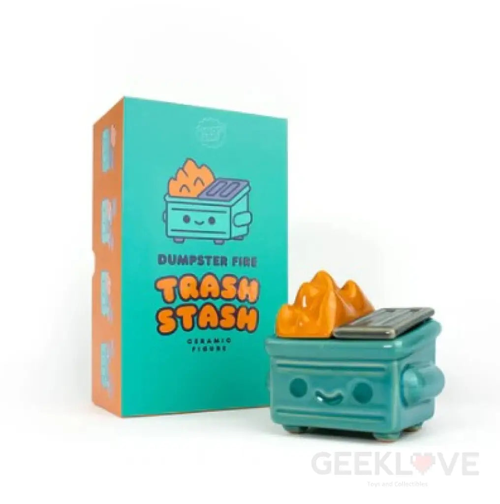 Dumpster Fire Trash Stash Ceramic Figure 100% Soft – GEEKLOVEPH TOY STORE