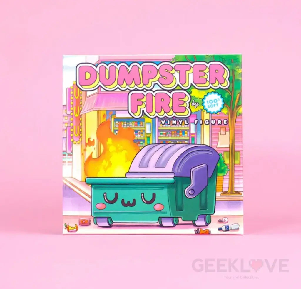 Dumpster Fire Vinyl Figure UwU Edition 100% Soft – GEEKLOVEPH TOY STORE