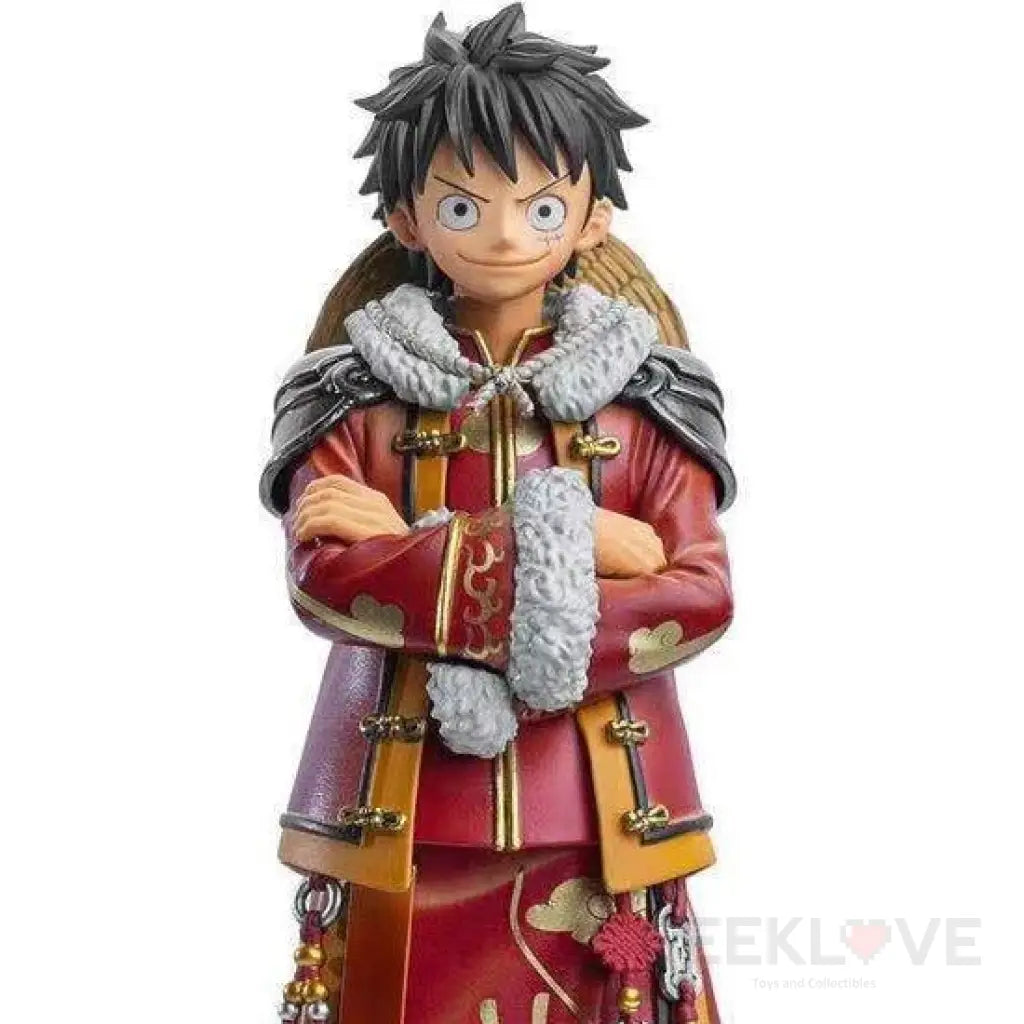 DXF GLM One Piece Set Sail China Wind Luffy First Bomb – GeekLoveph