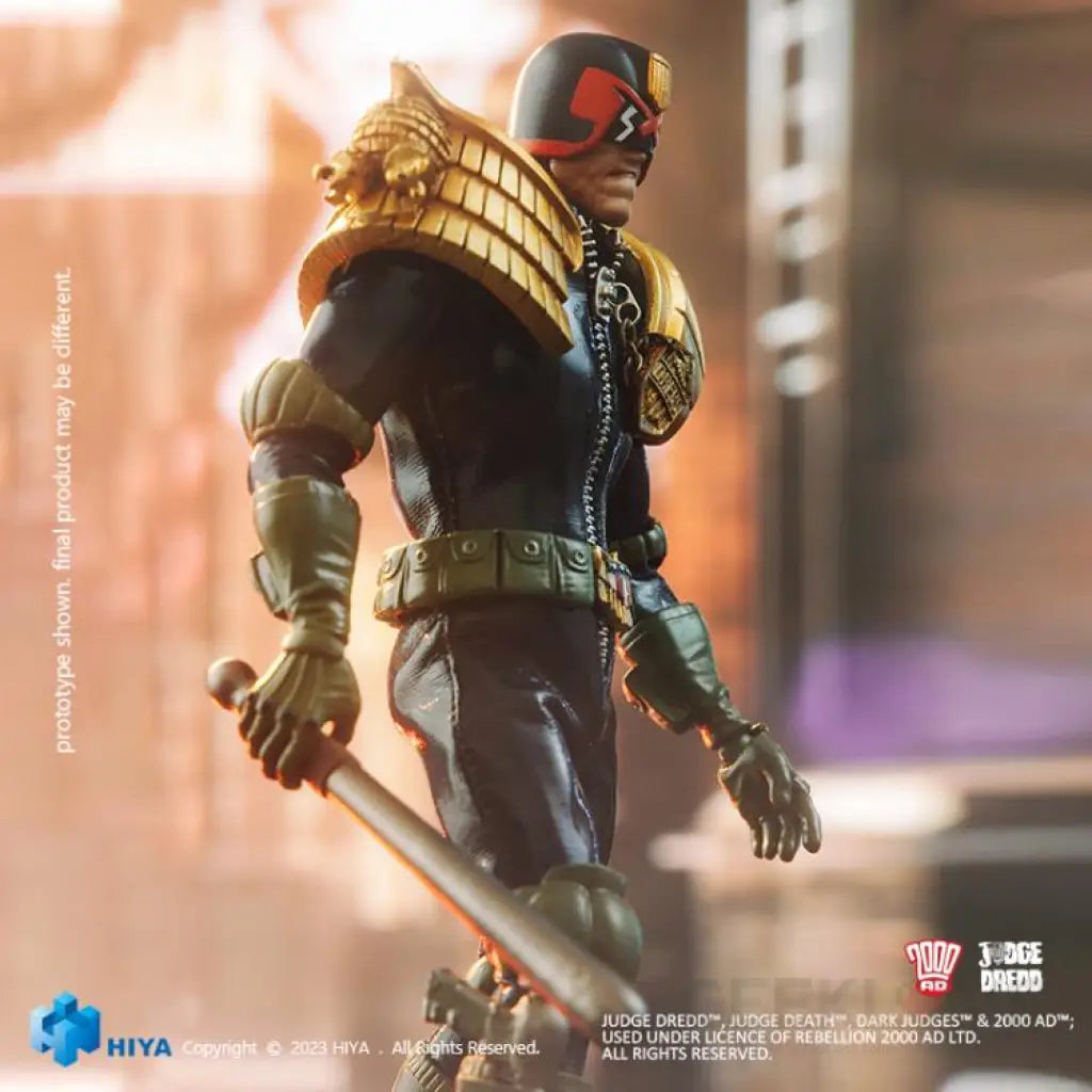 Exquisite Super Judge Dredd 1/12 Scale Figure Hiya Toys – GEEKLOVEPH ...