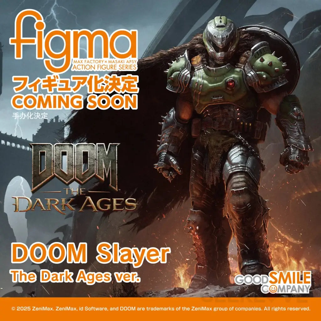 figma DOOM Slayer: Dark Ages ver. Good Smile Company – GEEKLOVEPH TOY STORE