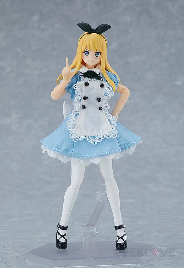 figma Female Body (Alice) with Dress + Apron Outfit – GEEKLOVEPH TOY STORE