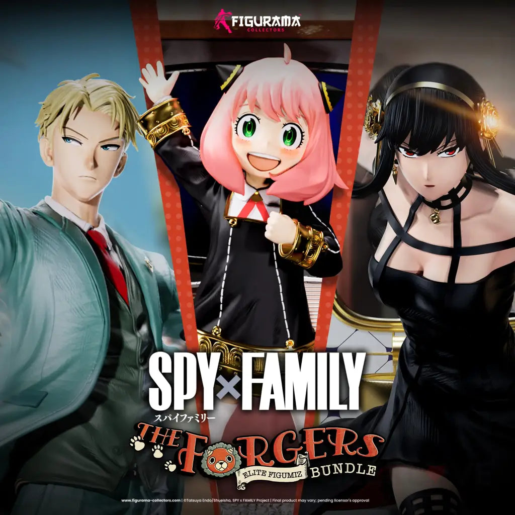 FIGURAMA Spy x Family Elite Figumiz Statues Set of 3 – GEEKLOVEPH TOY STORE