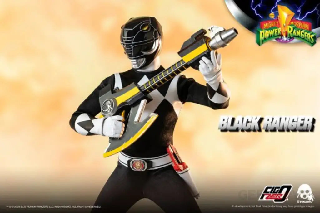 FigZero Mighty Morphin Power Rangers Black Ranger 1/6 – GEEKLOVEPH TOY STORE