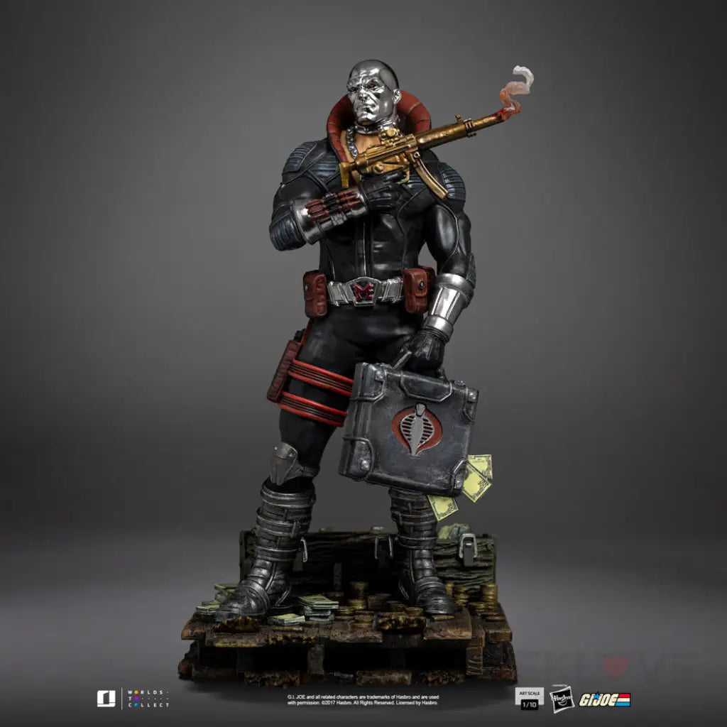 G.I. Joe Destro 1/10 Scale Statue Iron Studios – GEEKLOVEPH TOY STORE