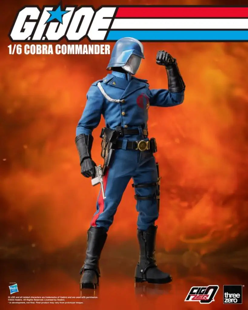 G.I. Joe FigZero Cobra Commander 1/6 scale ThreeZero – GEEKLOVEPH TOY STORE