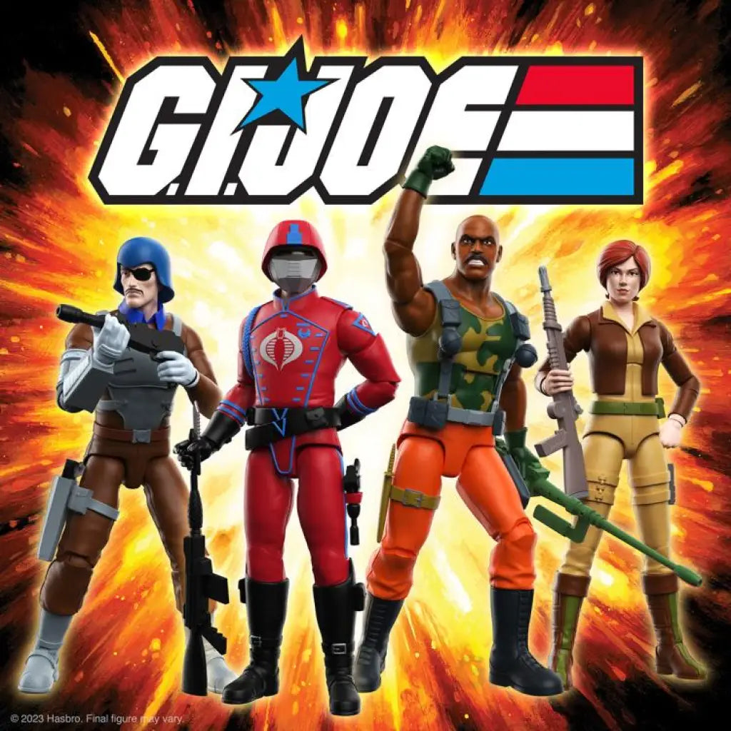 G.I. Joe Wave 5 Major Bludd Super7 – GEEKLOVEPH TOY STORE