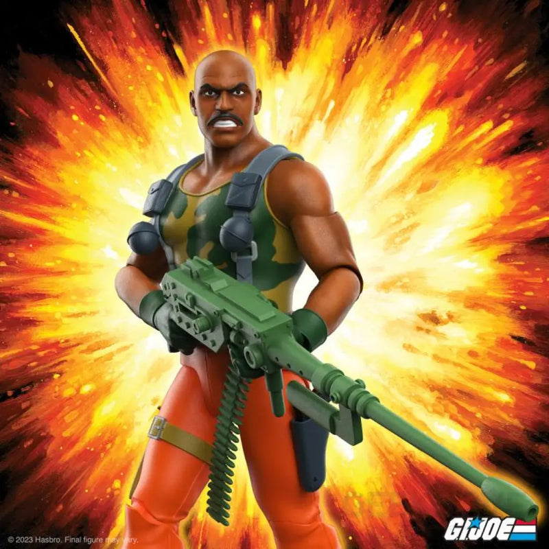 G.I. Joe Wave 5 Roadblock Super7 – GEEKLOVEPH TOY STORE