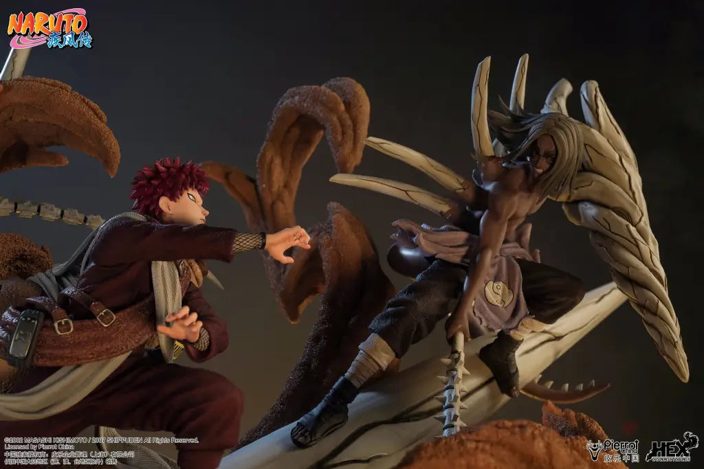 Gaara vs Kimimaro 1/6 Scale Statue HEX COLLECTIBLES – GEEKLOVEPH TOY STORE