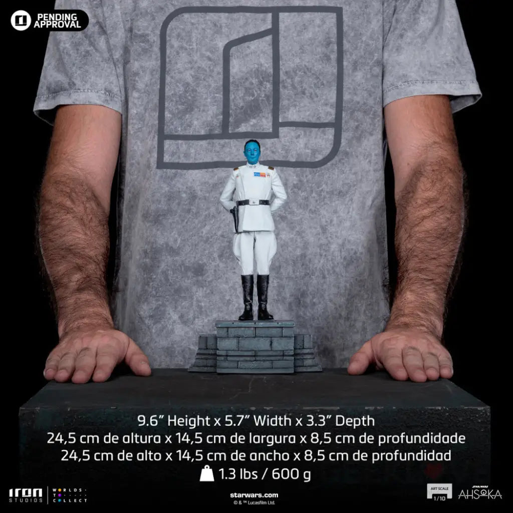 Grand Admiral Thawn Art Scale 1/10 Iron Studios – GEEKLOVEPH TOY STORE