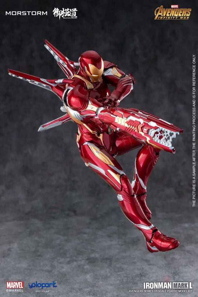 Iron Man MK50 Deluxe 1/9 Scale Model Kit yolopark – GEEKLOVEPH TOY STORE