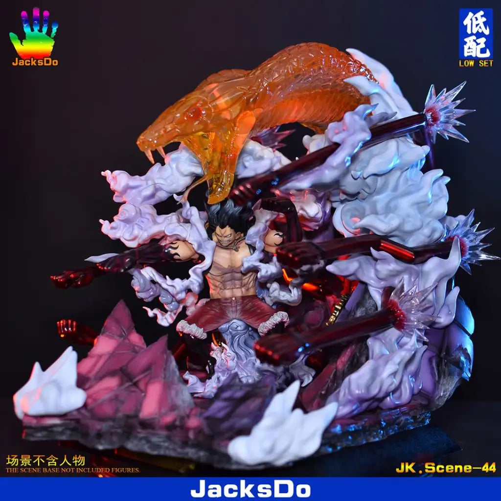 JacksDo POP MAX Luffy Snakeman Scene Base (LOW SET) – GEEKLOVEPH TOY STORE