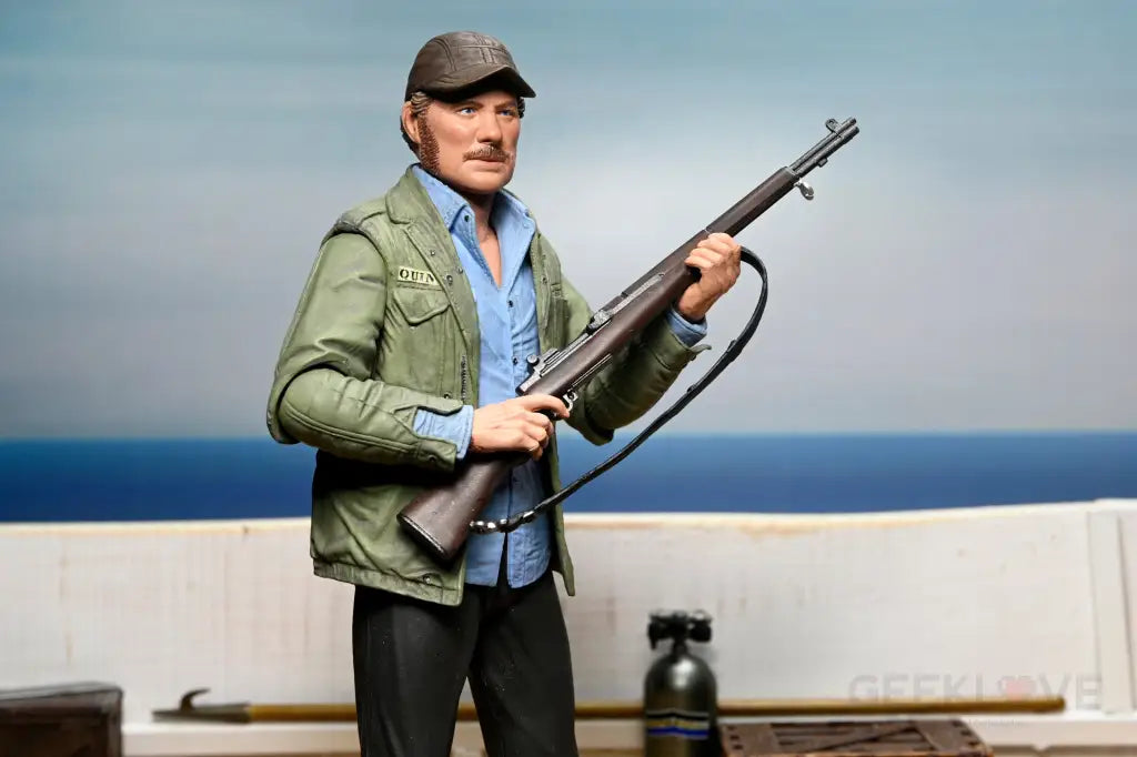 Jaws Ultimate Sam Quint 50th Anniversary Figure NECA – GEEKLOVEPH TOY STORE