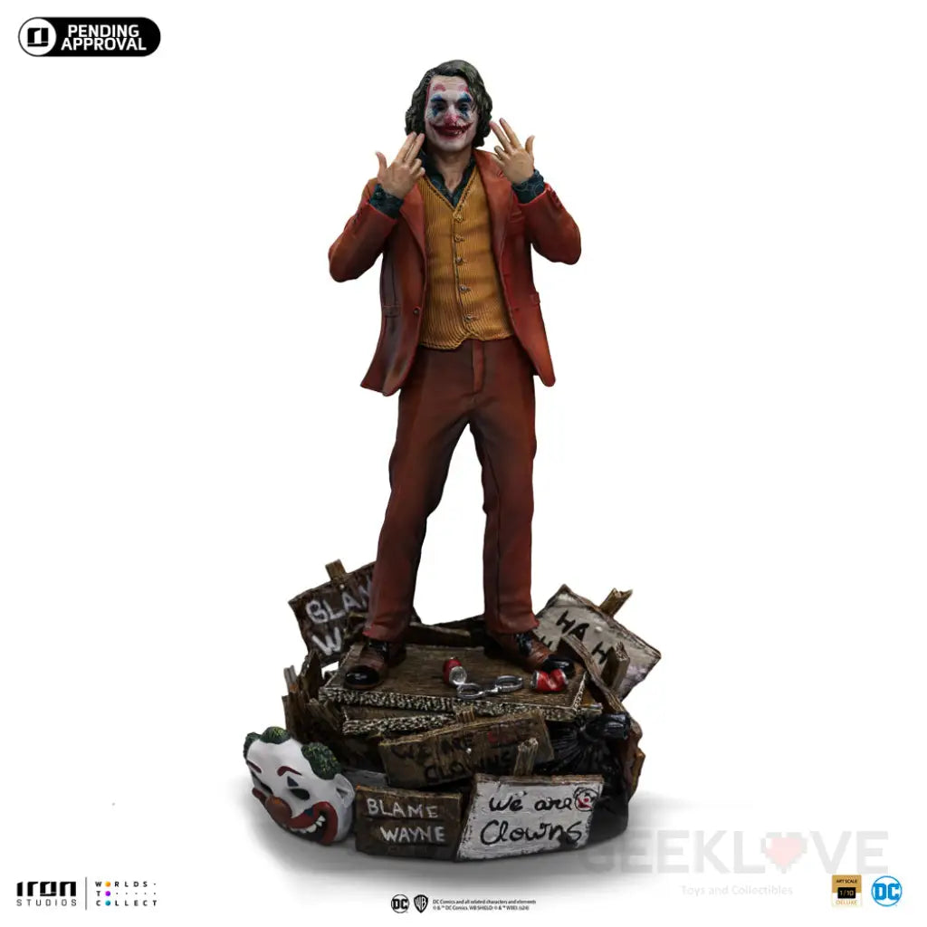 Joker (Arthur Fleck) Deluxe Art Scale 1/10 Iron Studios – GEEKLOVEPH ...