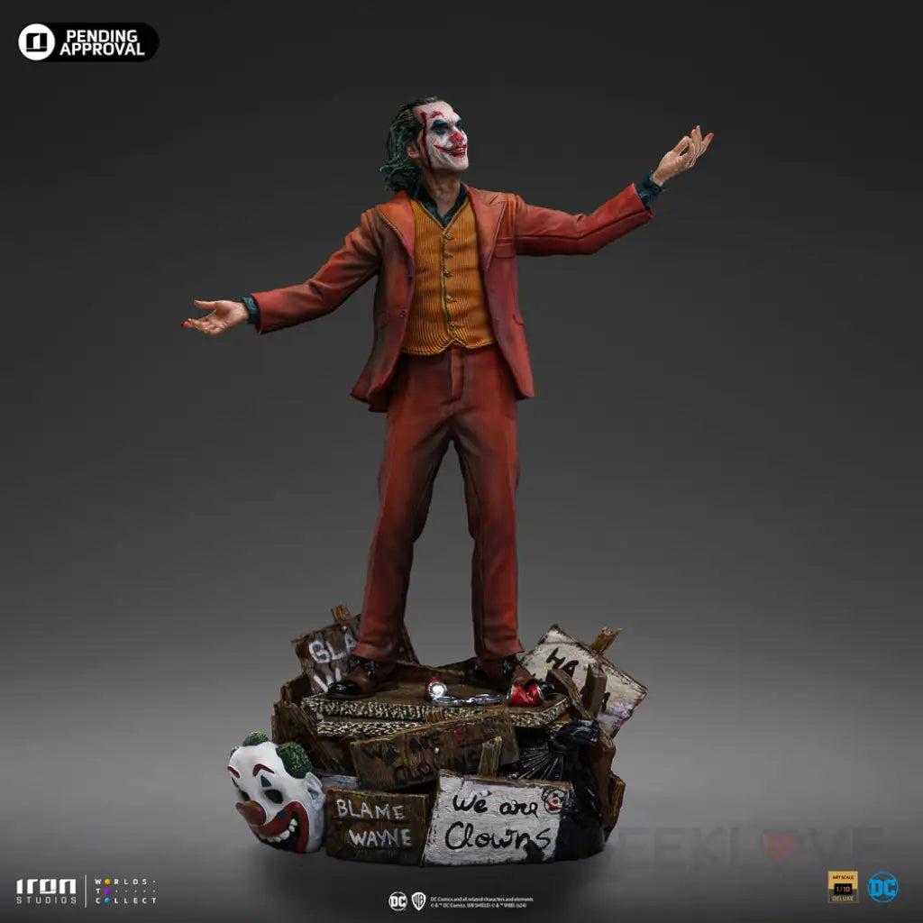 Joker (Arthur Fleck) Deluxe Art Scale 1/10 Iron Studios – GEEKLOVEPH ...