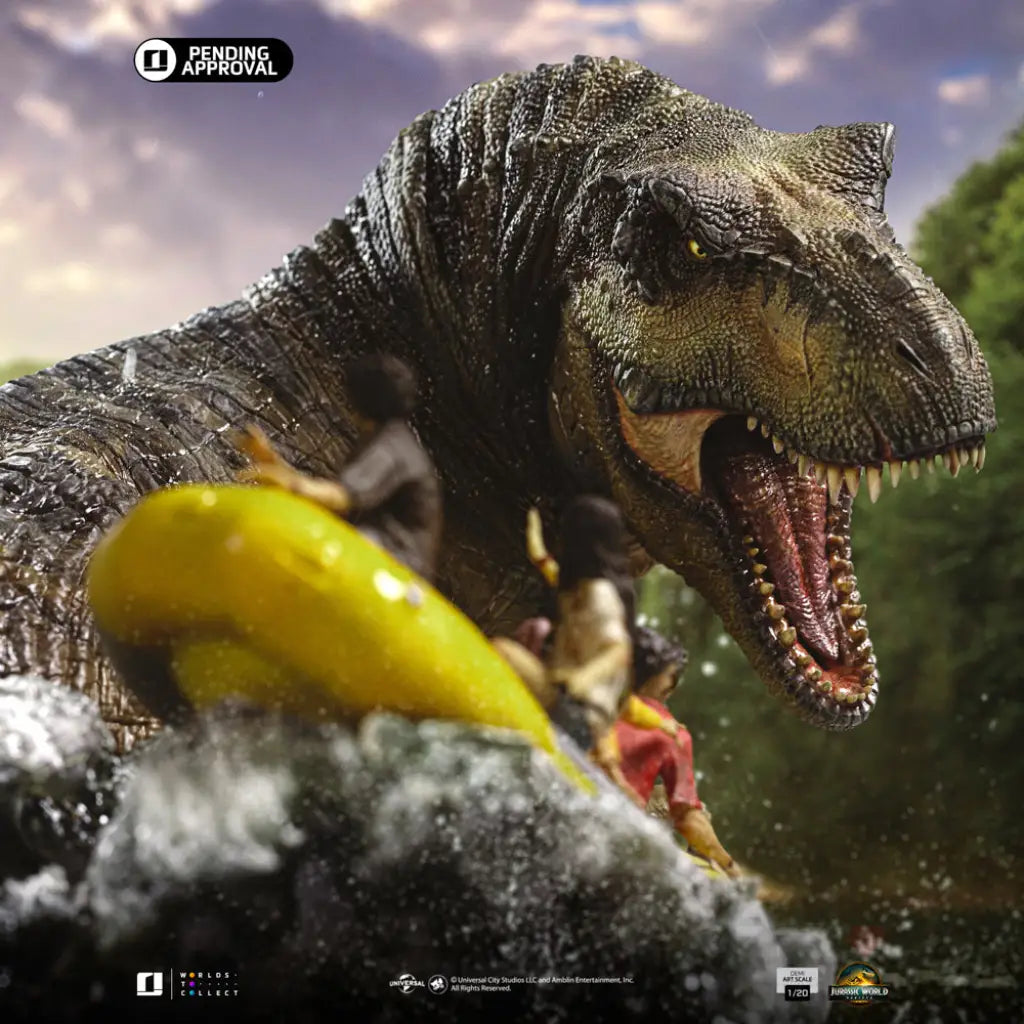 Jurassic World: Rebirth T-Rex River Attack 1/20 Scale – GEEKLOVEPH TOY ...
