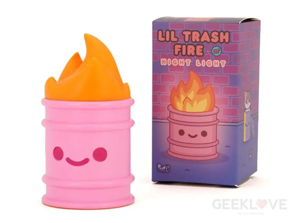 Lil Trash Fire Rechargeable Night Light 100% Soft – GEEKLOVEPH TOY STORE