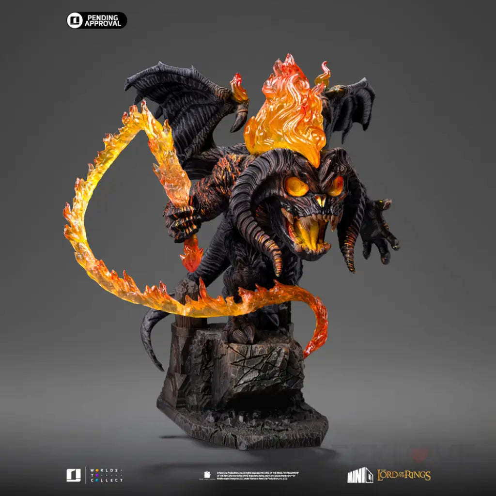 Lord of the Rings MiniCo Balrog Iron Studios – GEEKLOVEPH TOY STORE