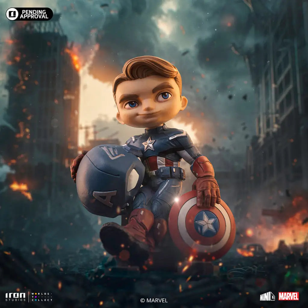 Marvel Mini Co Captain America Iron Studios – GEEKLOVEPH TOY STORE