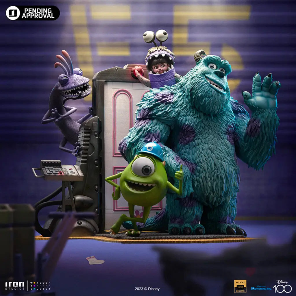 Monsters Inc Disney Classics Deluxe Art Scale 1/10 – GEEKLOVEPH TOY STORE
