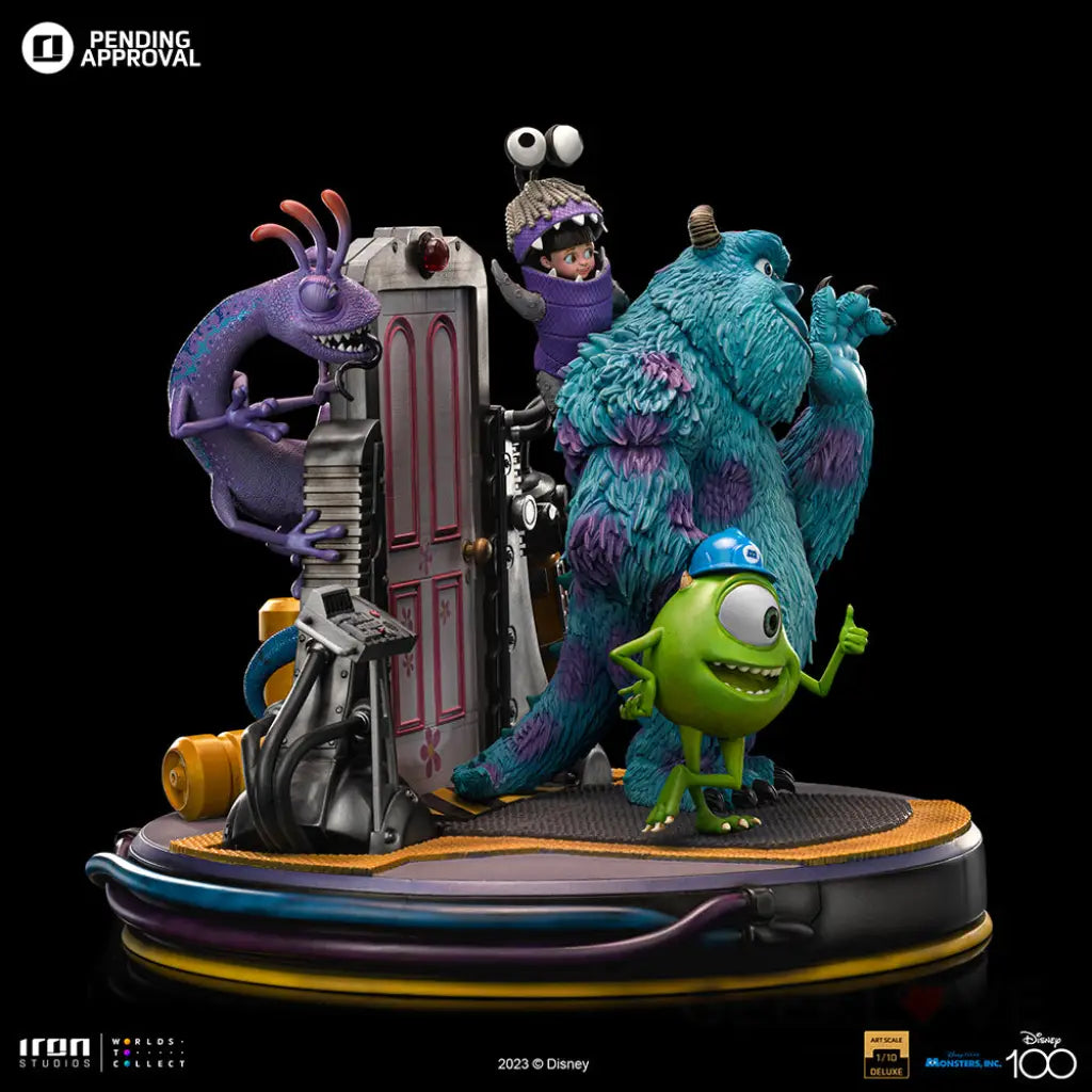 Monsters Inc Disney Classics Deluxe Art Scale 1/10 – GEEKLOVEPH TOY STORE