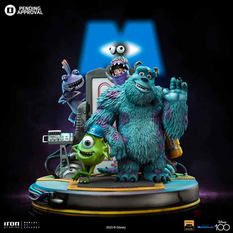 Monsters Inc Disney Classics Deluxe Art Scale 1/10 – GEEKLOVEPH TOY STORE