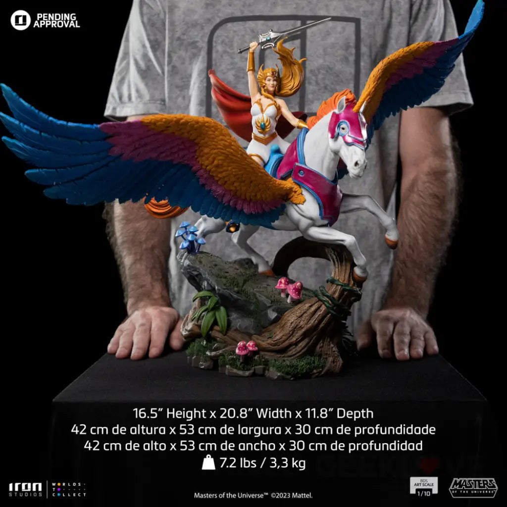 MOTU BDS She Ra 1/4 Art Scale Iron Studios – GEEKLOVEPH TOY STORE