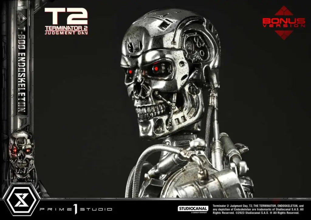 Museum Masterline Terminator 2: Judgment Day T-800 Endoskeleton DX Bon ...