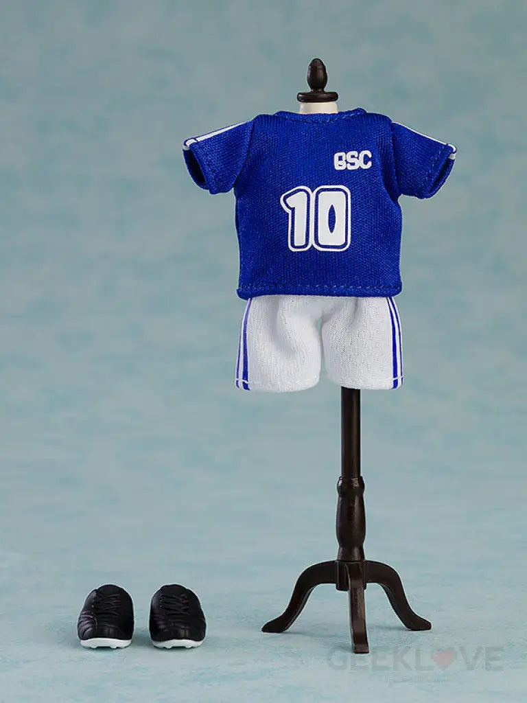 Nendoroid Doll Outfit Set Soccer Uniform (Blue) Good – GEEKLOVEPH TOY STORE