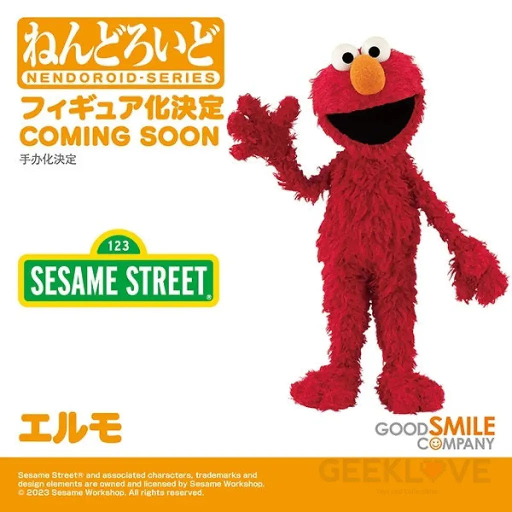 Nendoroid Elmo - Good Smile Company – GEEKLOVEPH TOY STORE
