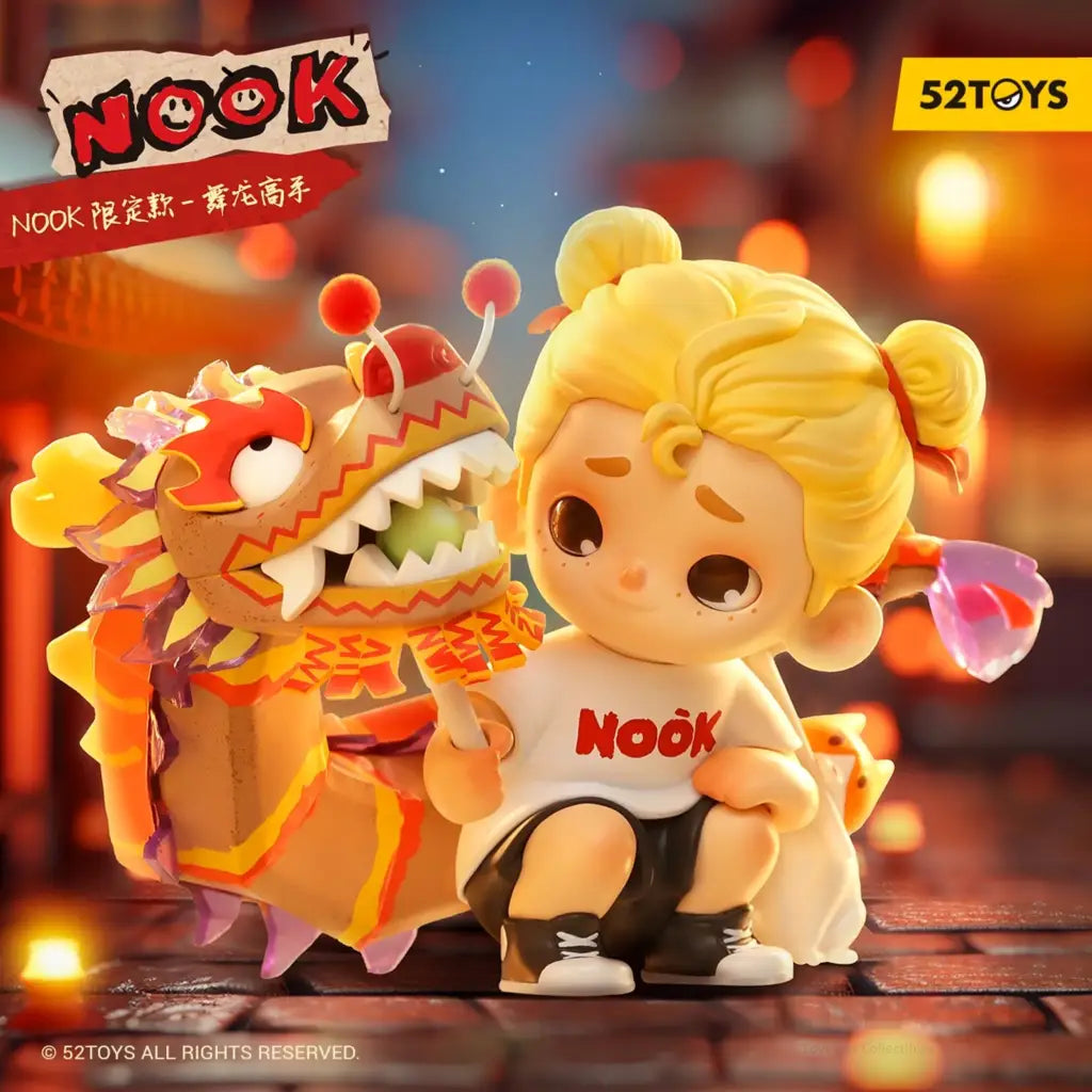 Nook Limited Edition Dragon Dance Performer 52Toys – GEEKLOVEPH TOY STORE